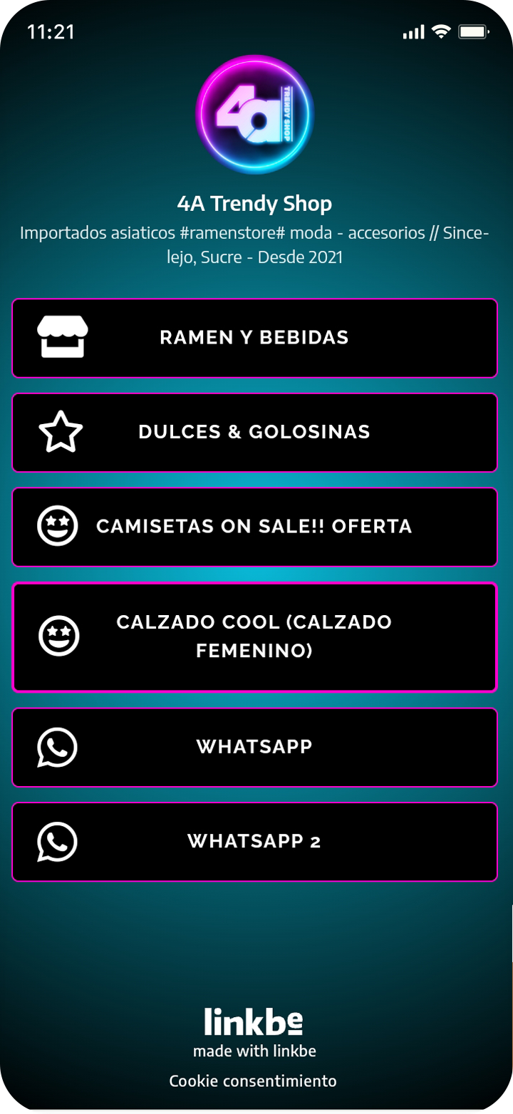 linkbe - Crea tu pagina de biolink en minutos