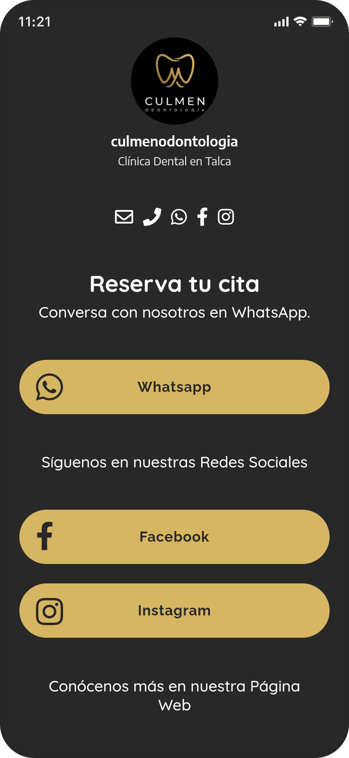linkbe - Crea tu pagina de biolink en minutos