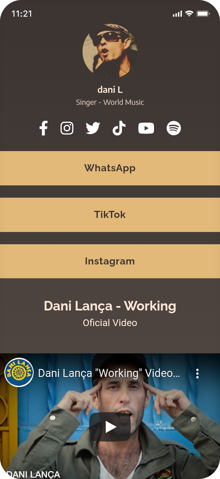 linkbe - Crea tu pagina de biolink en minutos